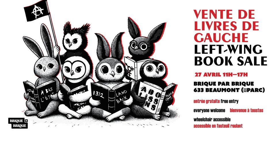 Montreal Left-Wing Book Sale! – Leftwingbooks